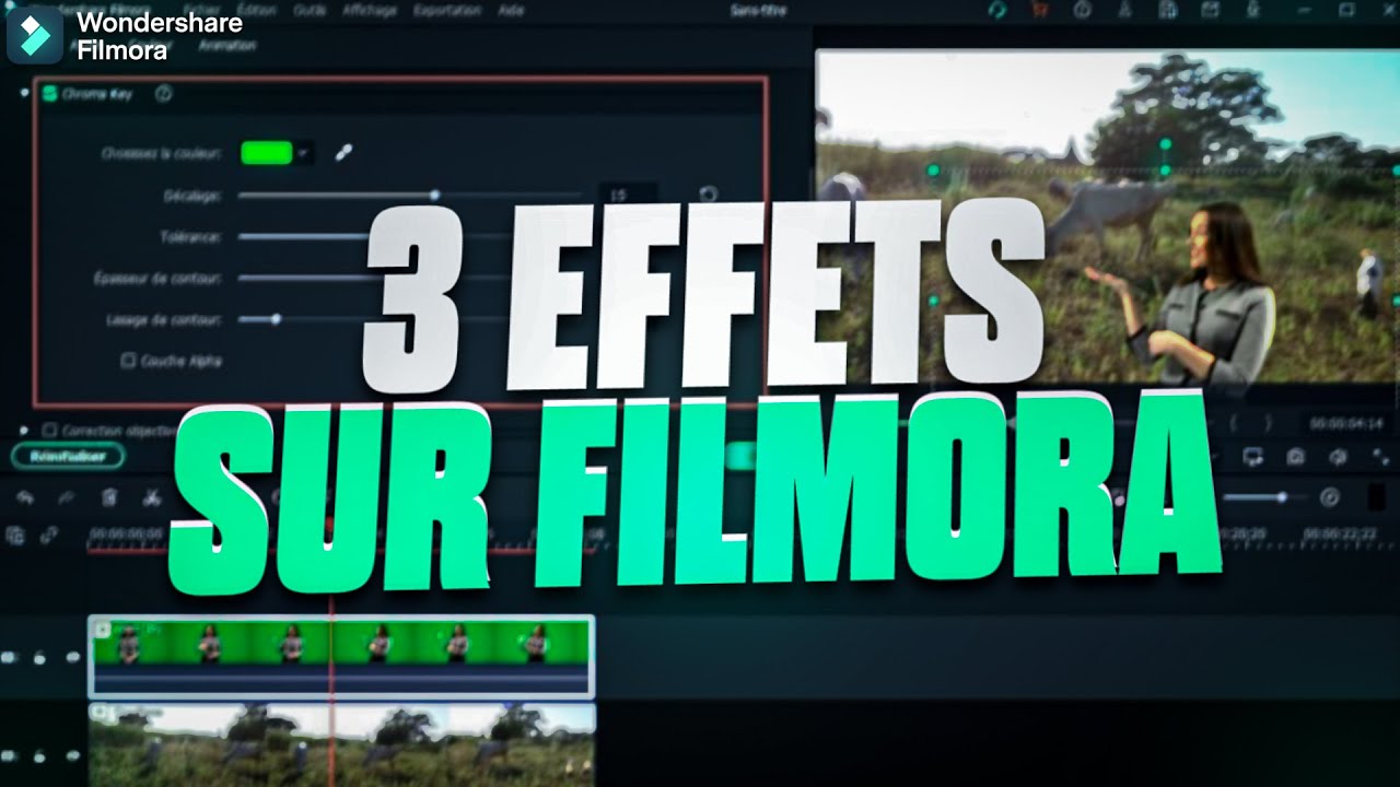 3 EFFETS que tu dois ABSOLUMENT connaître sur Filmora - YouTube