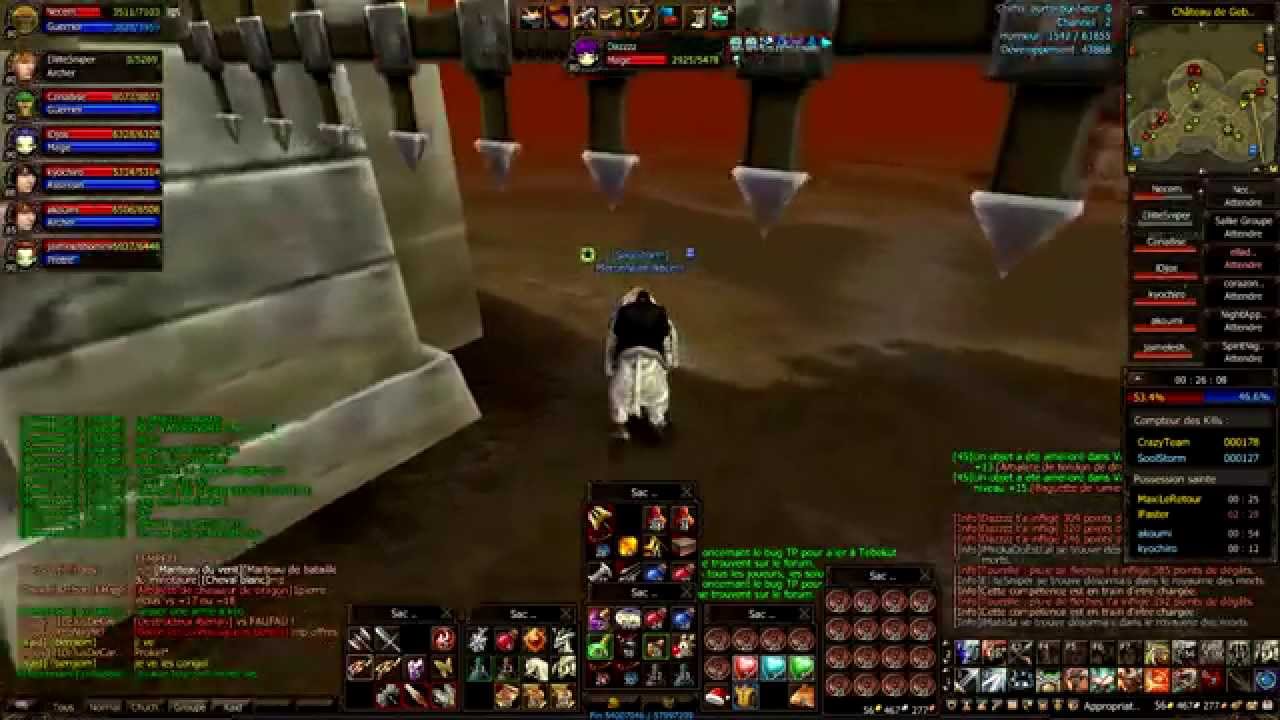 4Story - Château de Gebra 06.05.2012 SoolStorm vs CrazyTeam - YouTube