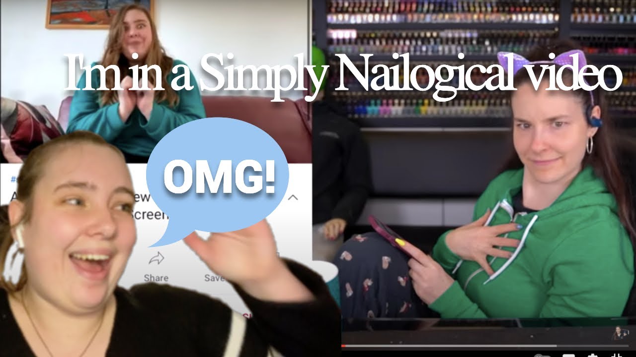 Reacting to: Being in a Simply Nailogical video! | Simply Green Screen ...