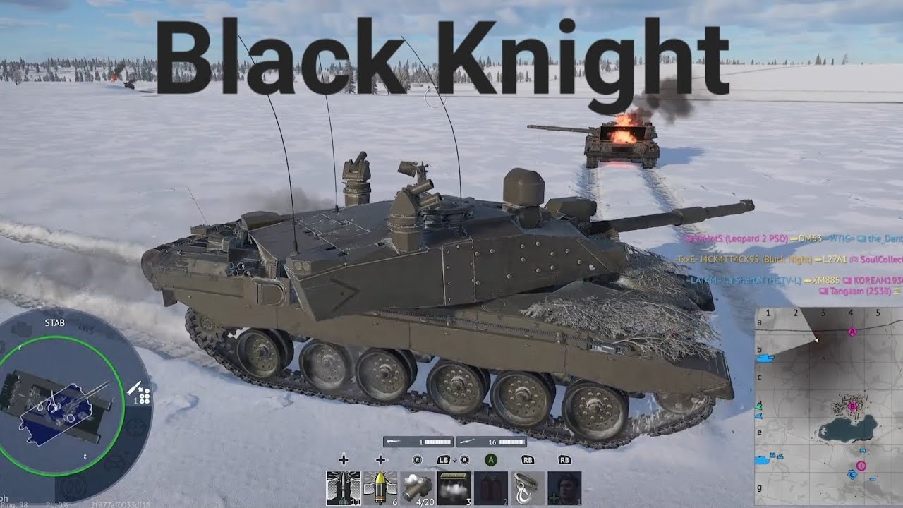 War Thunders own Knight in shining armour - Challenger 2 Black Knight ...