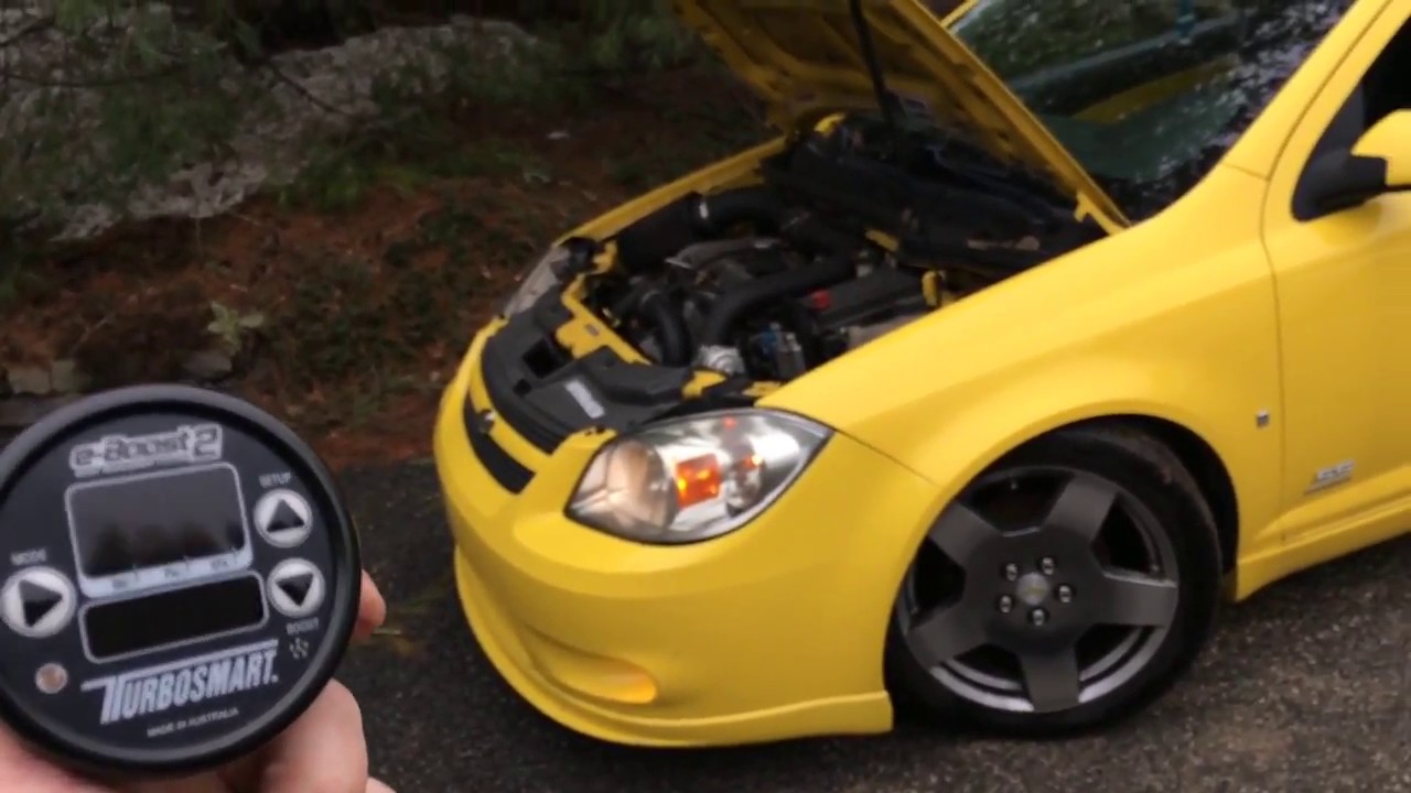 Cobalt SS turbo LSJ Eboost2 - YouTube