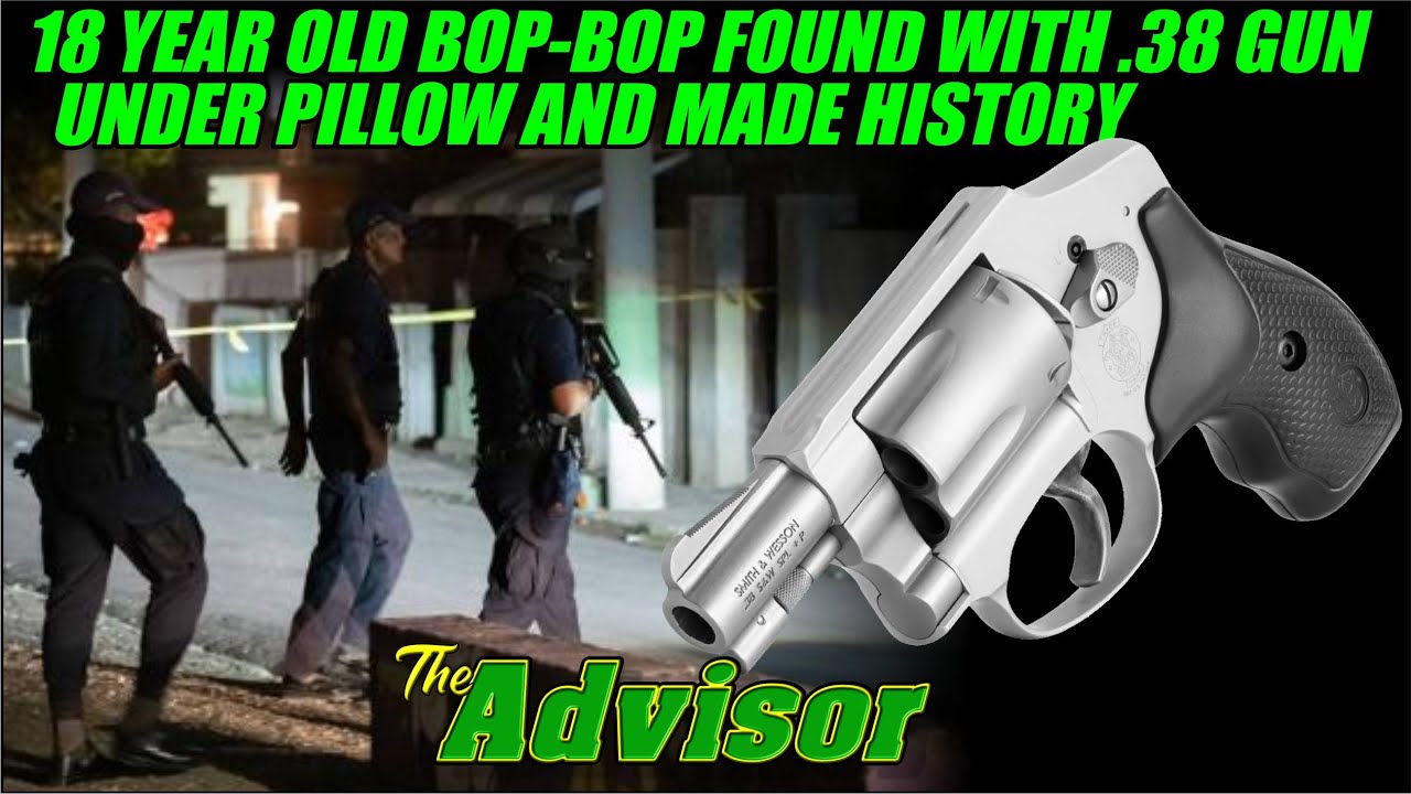 Jamar Brown (a.k.a. Bop bop) made history. First to be found with gun ...