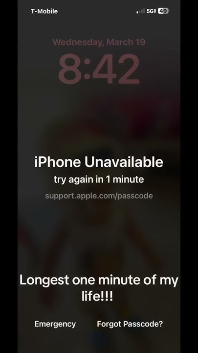 Longest one minute of my life! - YouTube