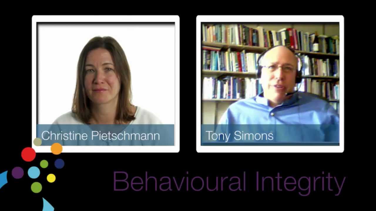 Behavioral Integrity | The Performance Factor Show - YouTube