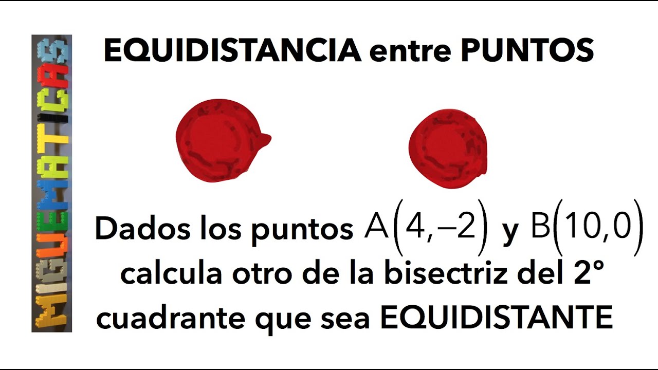 Equidistancia entre puntos - YouTube