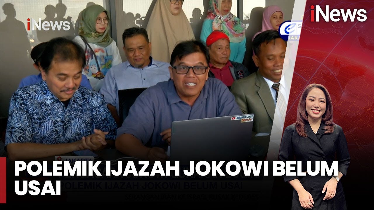 Roy Suryo: Pengacara Jokowi Gunakan Logika Srimulat | iNews Sore | 16/ ...