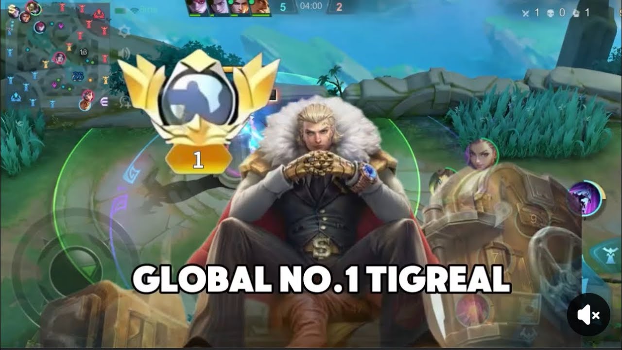 Global No. 1 Tigreal napaka lupit mag setup! 😨 - YouTube