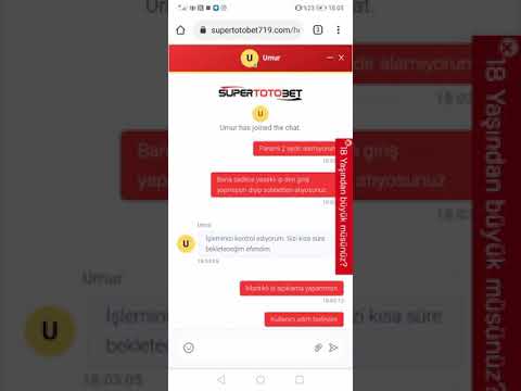 SUPERTOTOBET BAHİS SİTESİ DOLANDIRICIDIR!!!!