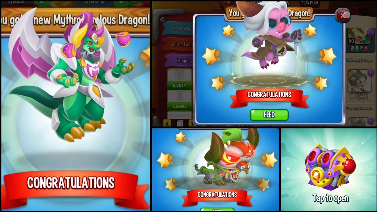 #221. Dragon city | The end Mythical Marathon - Get a new VIP Mythical ...