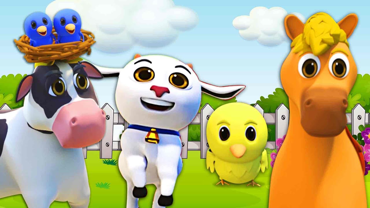 Baby Animals Sound Song 🐮🐶 | Nursery Rhymes and Kids Songs | Fun ...