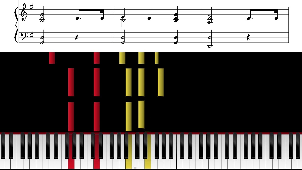 HAPPY BIRTHDAY - Piano Tutorial & Sheet Music - YouTube