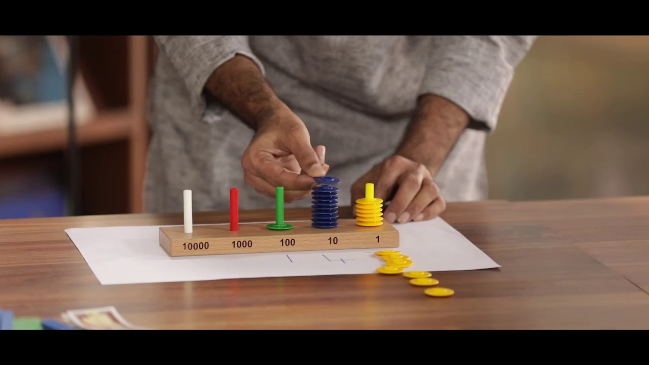 Subtraction with Regrouping, Using Teaching Learning Materials (English ...