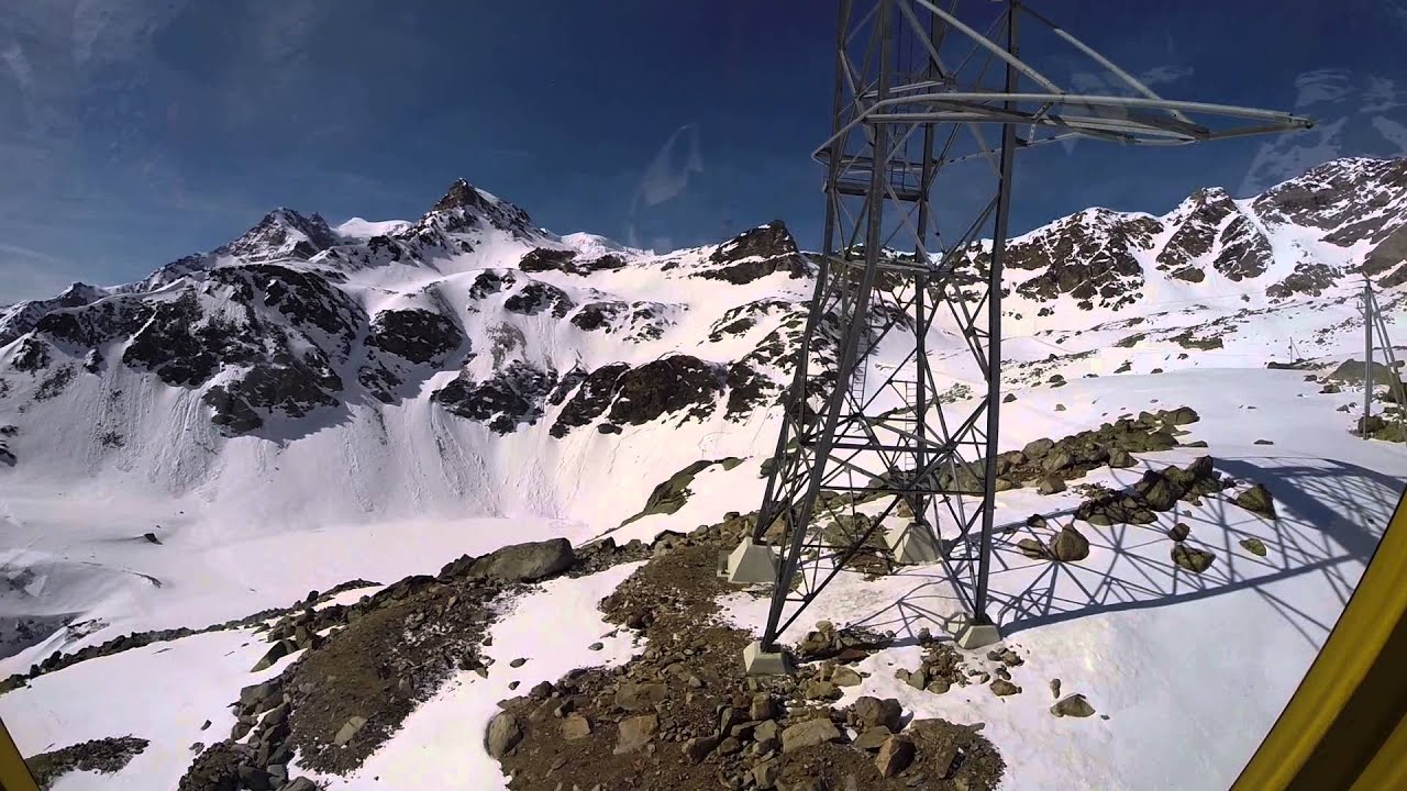 Luftseilbahn Diavolezza (Bergfahrt), Pontresina (Bernina Diavolezza ...