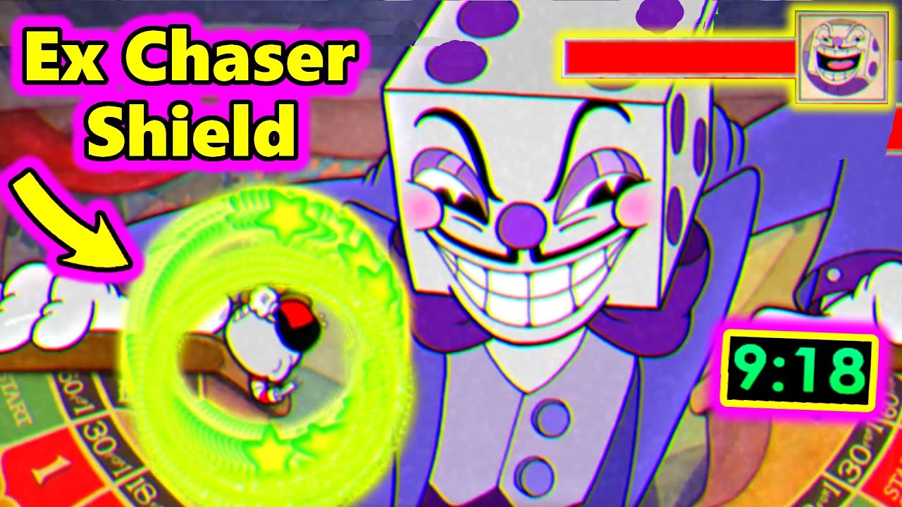 Cuphead + DLC - All Bosses Speedrun Using 1 Hit Ex Chaser Shield ...
