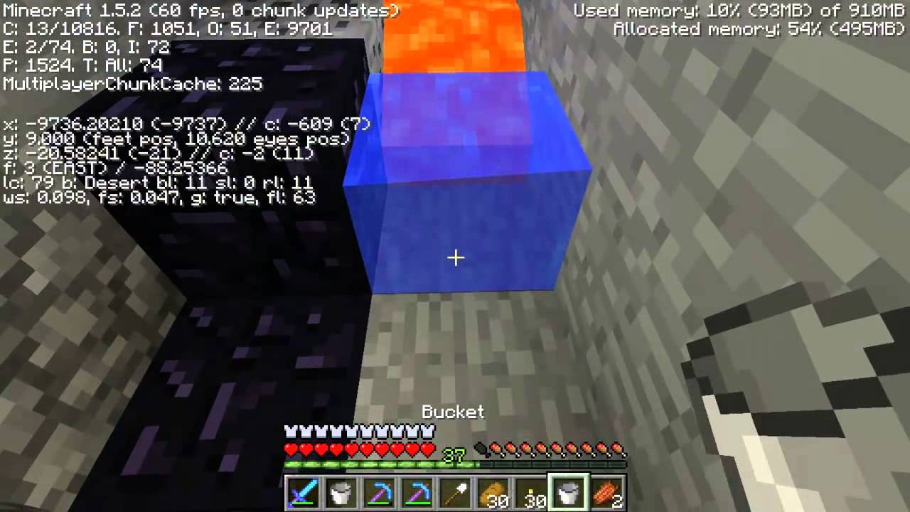 Minecraft Empire server mining for redstone - YouTube