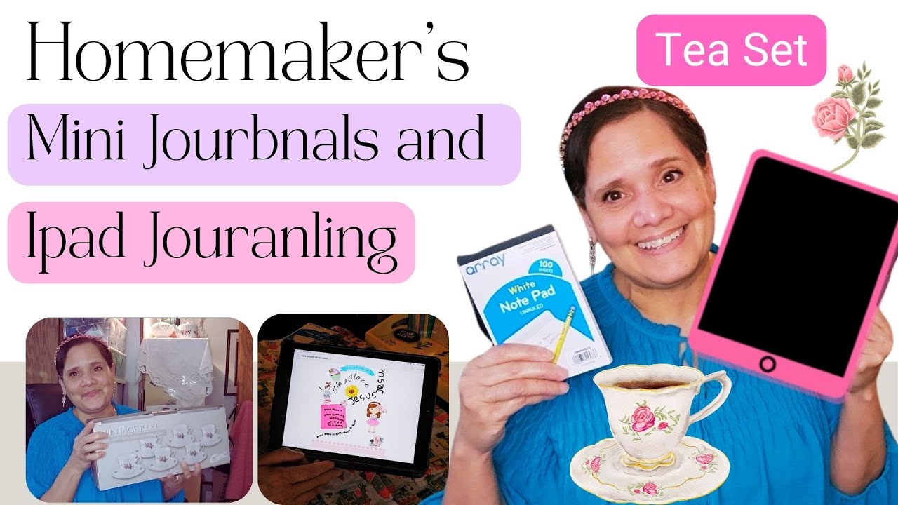 Homemaker's Creative Journals #homemaker #homemaking #journaling - YouTube