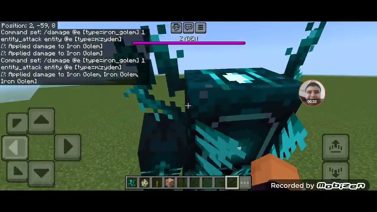 Iron Golem Vs Beef Zorden - YouTube
