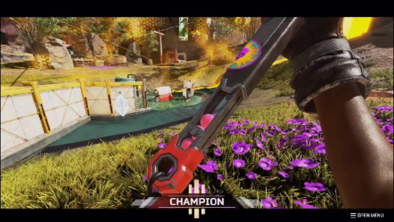 Apex Legends First Win with Rampart Heirloom - YouTube