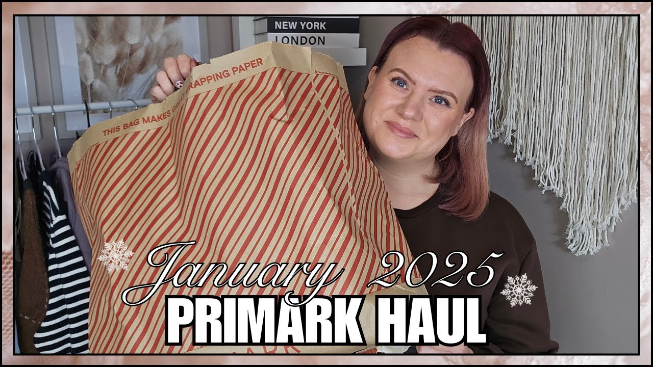 HUGE NEW IN PRIMARK TRY ON HAUL JANUARY 2025 Size UK 16 *January Sales ...