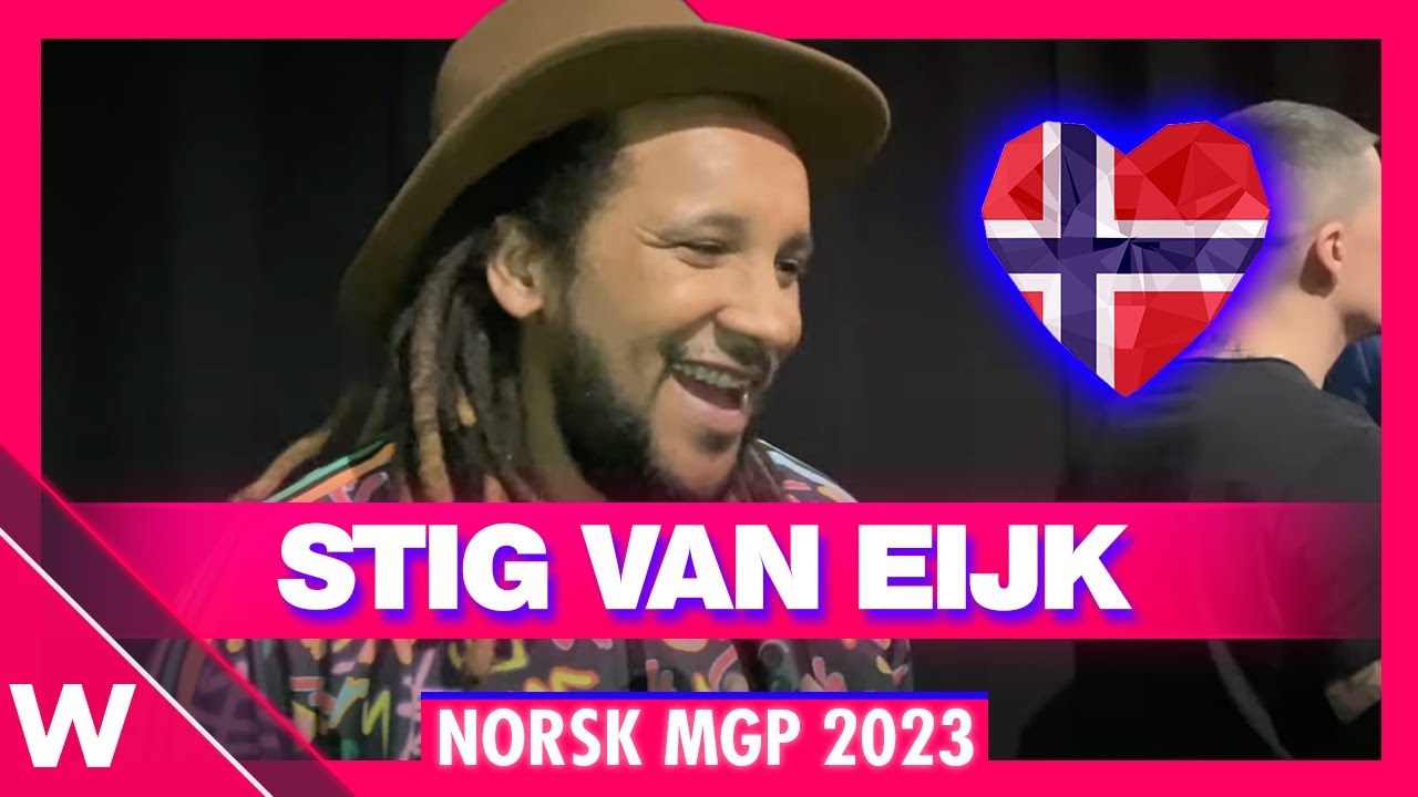 🇳🇴 Stig Van Eijk “Someday” | Melodi Grand Prix 2023 (INTERVIEW) - YouTube