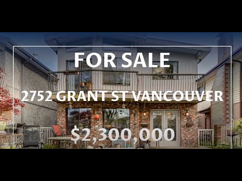 2752 GRANT ST VANCOUVER BC V5K 3H2 - YouTube