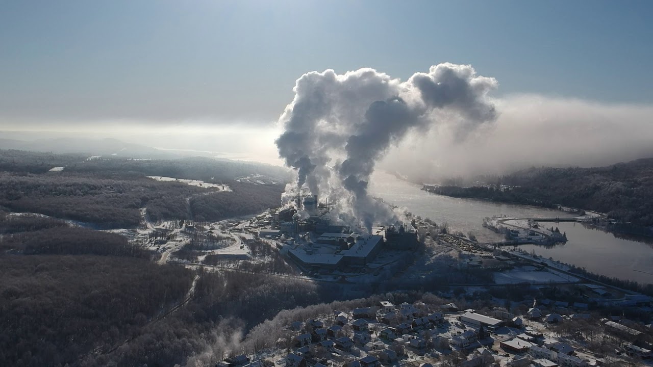 Rayonier Mill Temiscaming Quebec - YouTube