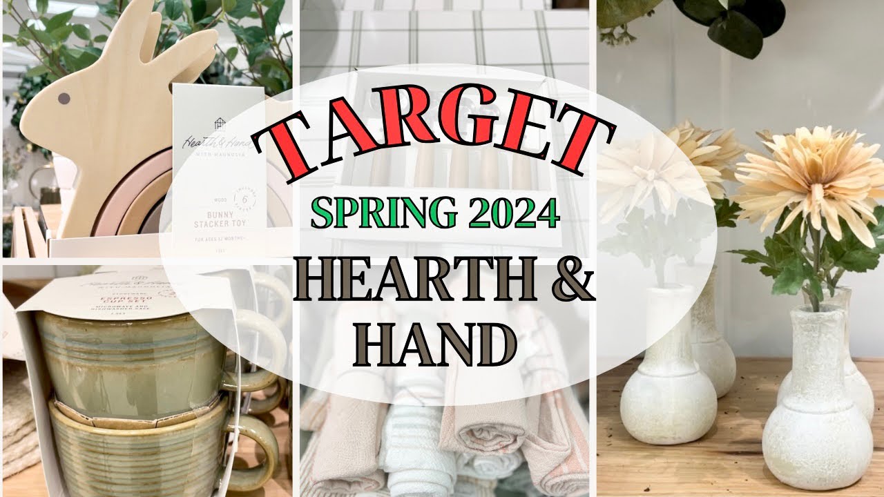 NEW HEARTH & HAND SPRING COLlECTION 2024 | TARGET shop with me - YouTube