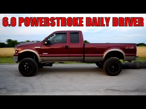 What Its Like Daily Driving A 6.0 POWERSTROKE - YouTube