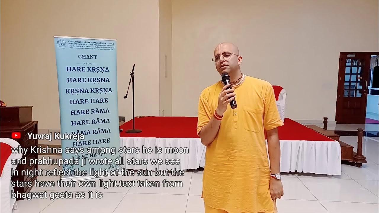 Jambo Kirtan Album Launch and Seminar by H G Amogh Lila Das Prabhu at Iskcon Mombasa on 03/12 ...