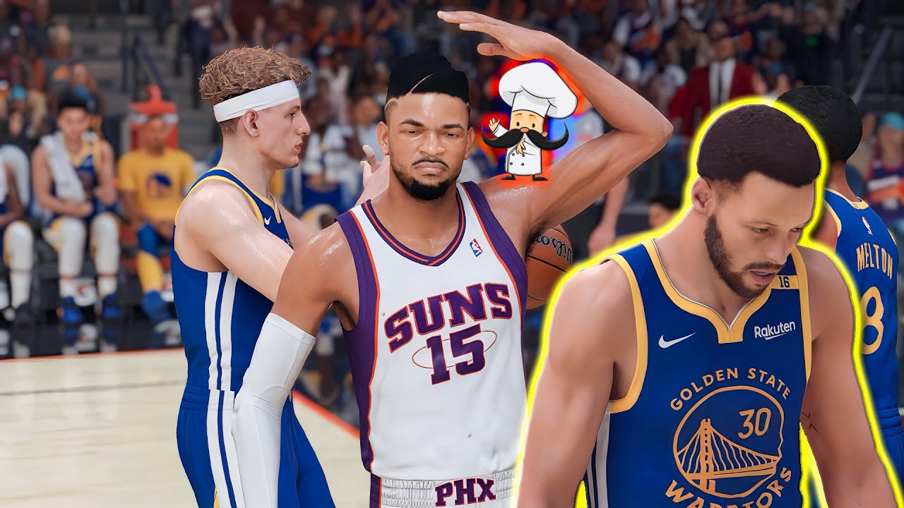 NBA 2K25 MyCareer | Ep 17 | COOKING UP THE CHEF | SUNS VS WARRIORS ...