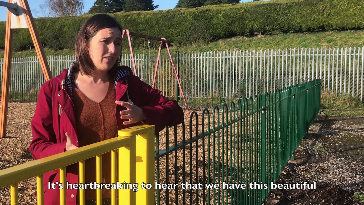 Dunvant Park Playground Fencing - YouTube