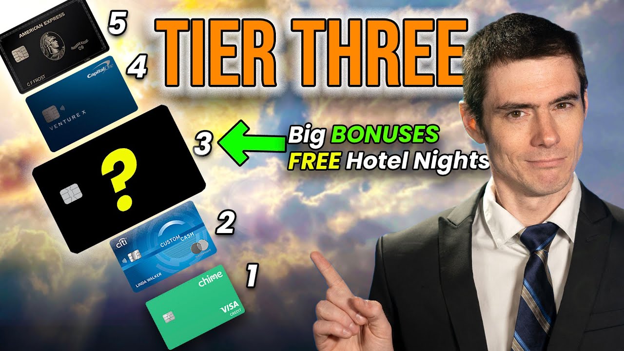 Climb the CREDIT CARD LADDER: Tier Three Rewards Cards EXPLAINED - YouTube