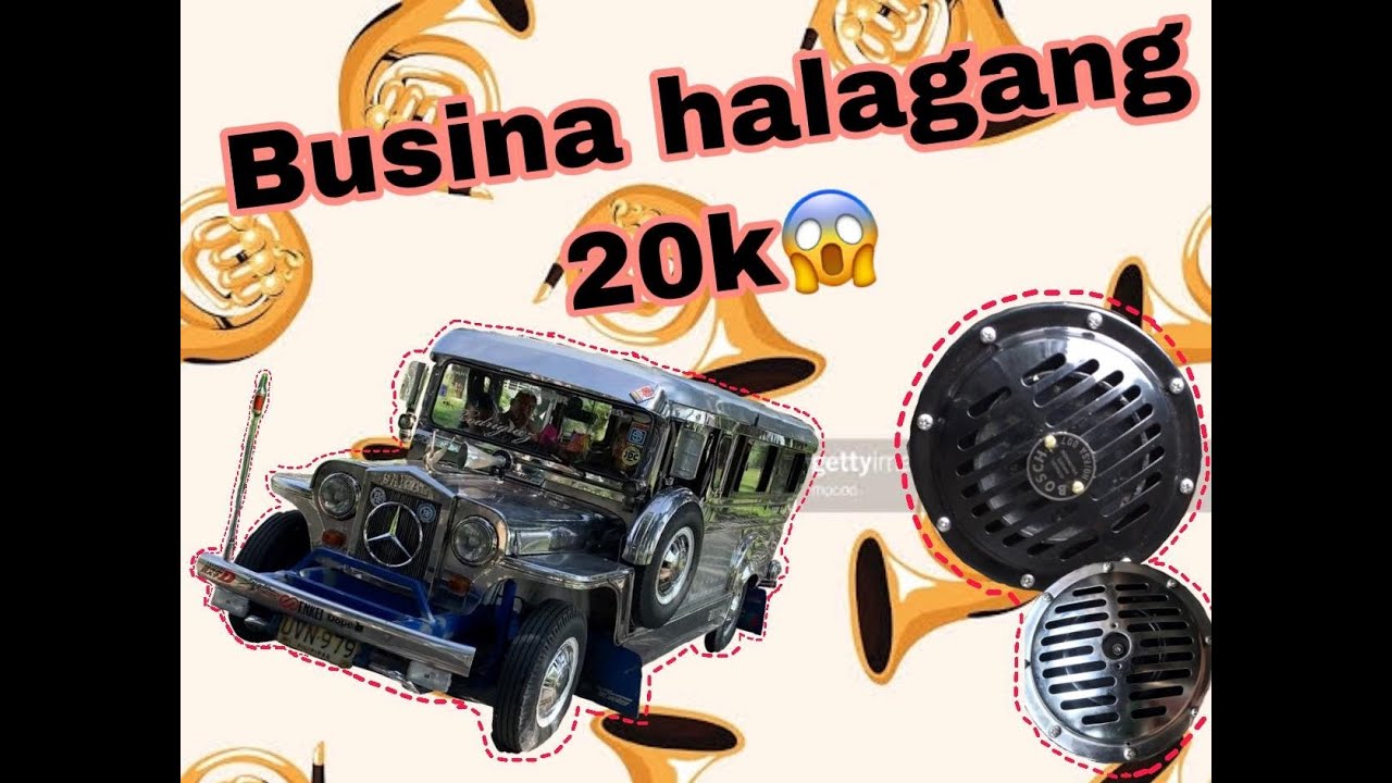 BUWAN STORY: Busina worth 20-30k!! (Bosch horn Germany) - YouTube