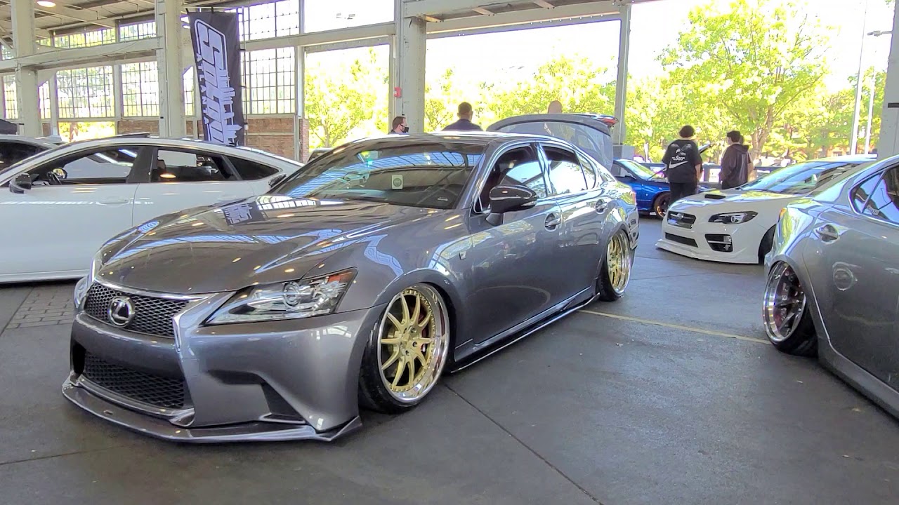 Bagged Lexus GS 350 F-Sport | Riverside Chattanooga - YouTube