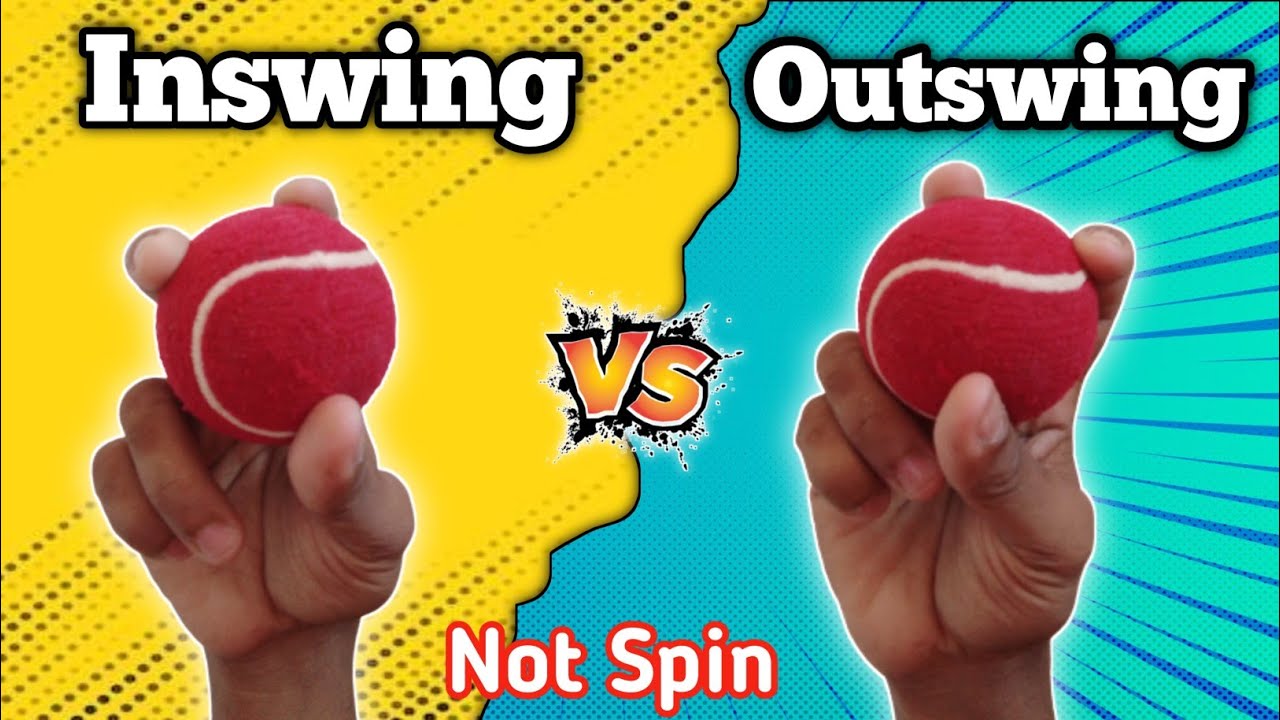 Inswing and Outswing Bowling Kaise karen!!How to bowl inswing and ...