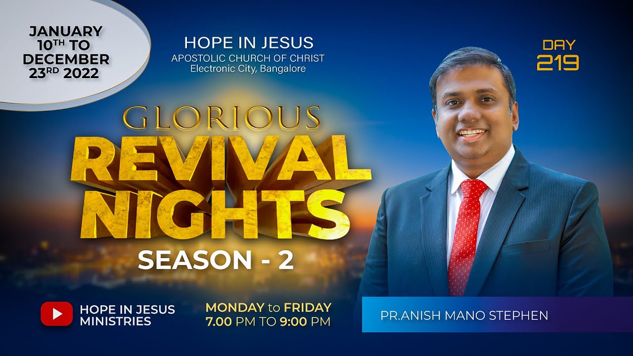 Day 219 || 7 KEYS TO FACING & OVERCOMING FAILURE || Glorious Revival ...