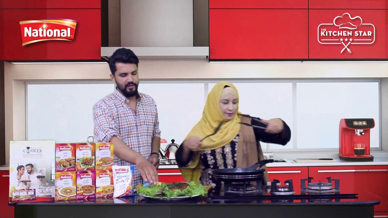 Pomfret Fry Fish Pakistani Style Recipe in Urdu by Shama Rashid - YouTube
