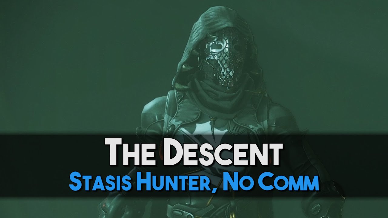 [Destiny 2] The Descent | Season of the Deep [Stasis Hunter / Revenant ...