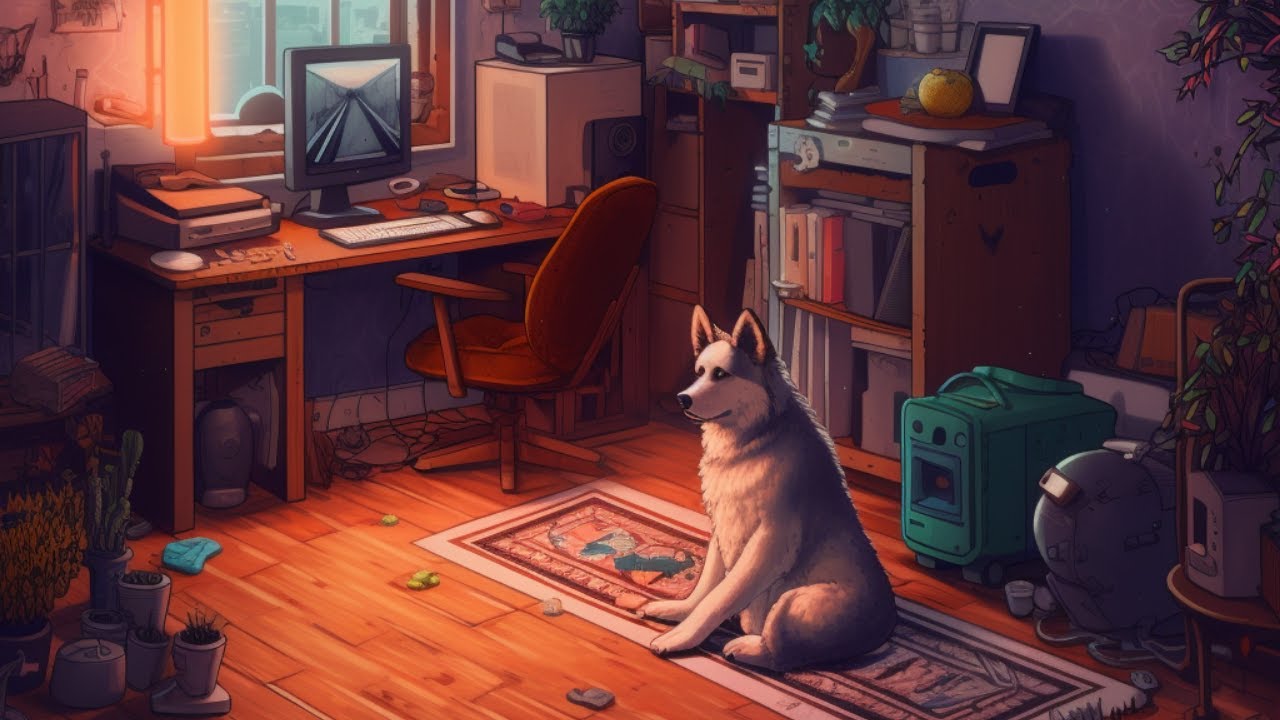 Lofi dog - chill lofi | Lofi to relax - YouTube