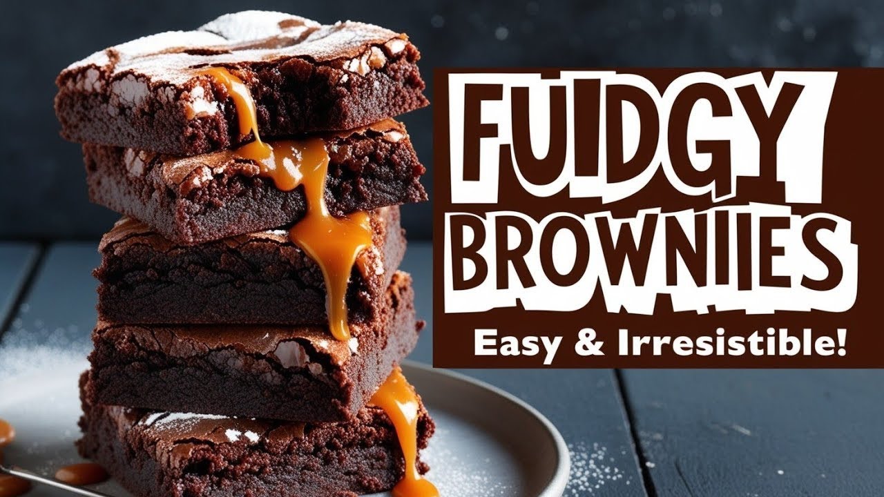 Fudgy Brownies | Easy Homemade Recipe for Perfect Chocolatey Goodness ...