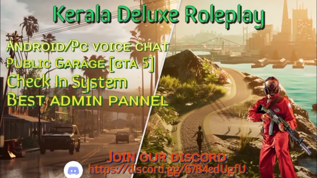 GTA SAMP KDRP | KERALA DELUXE ROLE PLAY | NEW UPDATE GTA 5 MODEL | DAMU GAMING - YouTube