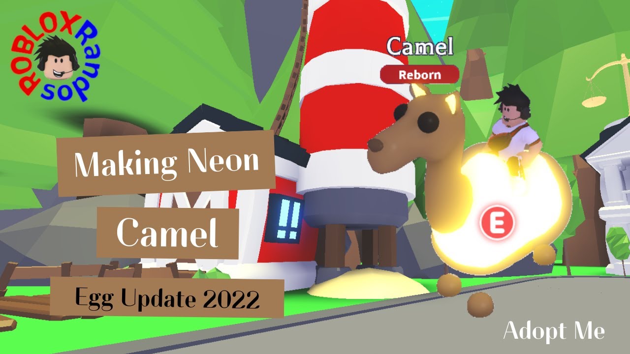 Making NEON CAMEL in Adopt me Roblox! - YouTube