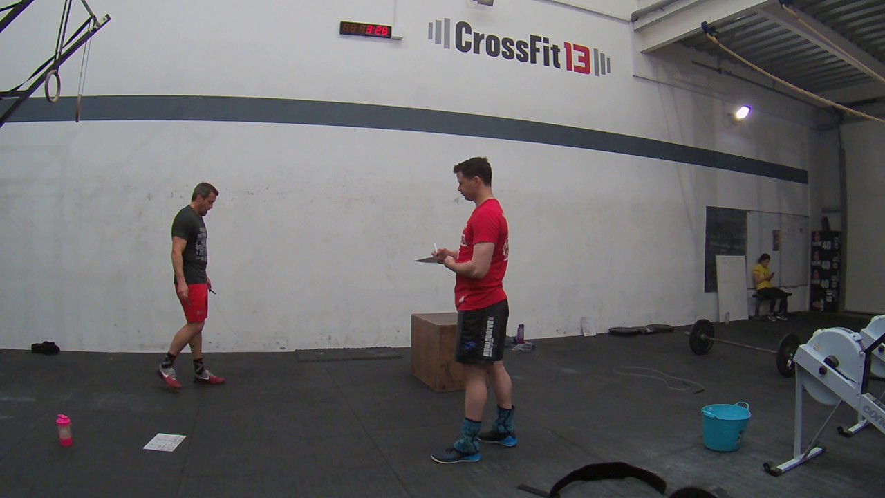 FTD 2017 Wod 4A & 4B Andy Collings Masters 45+ - YouTube