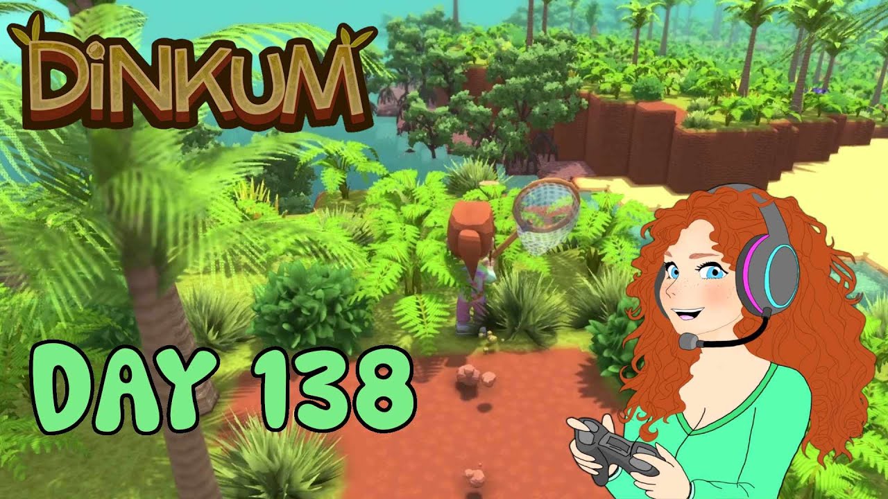 Dinkum Let's Play - Day 138 - Searching for Butterflies and a Meteor Shower! - YouTube