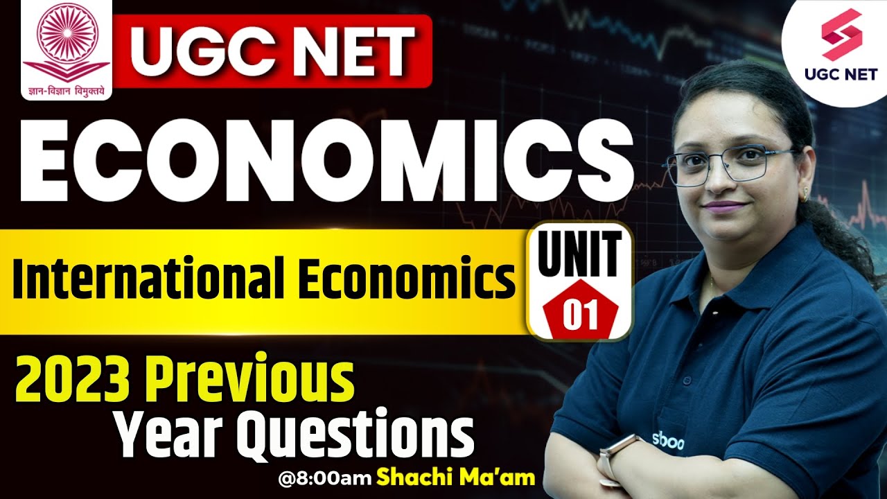 UGC NET Economics | International Economics Complete Revision | UGC NET ...