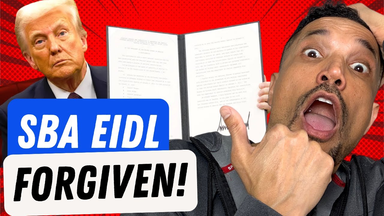 Will President Donald Trump Forgive SBA EIDL Loans? - YouTube