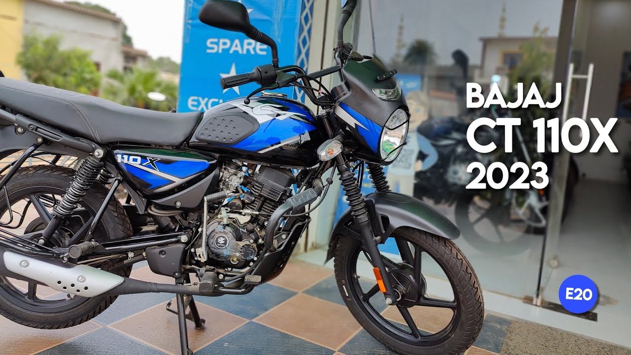 Bajaj CT 100x 2023 Walkaround Review Mileage On Road Price E20 ...