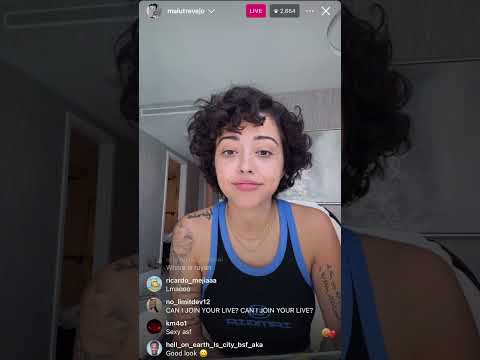 MALU TREJEVO INSTAGRAM LIVE (07/06/24) pT.3