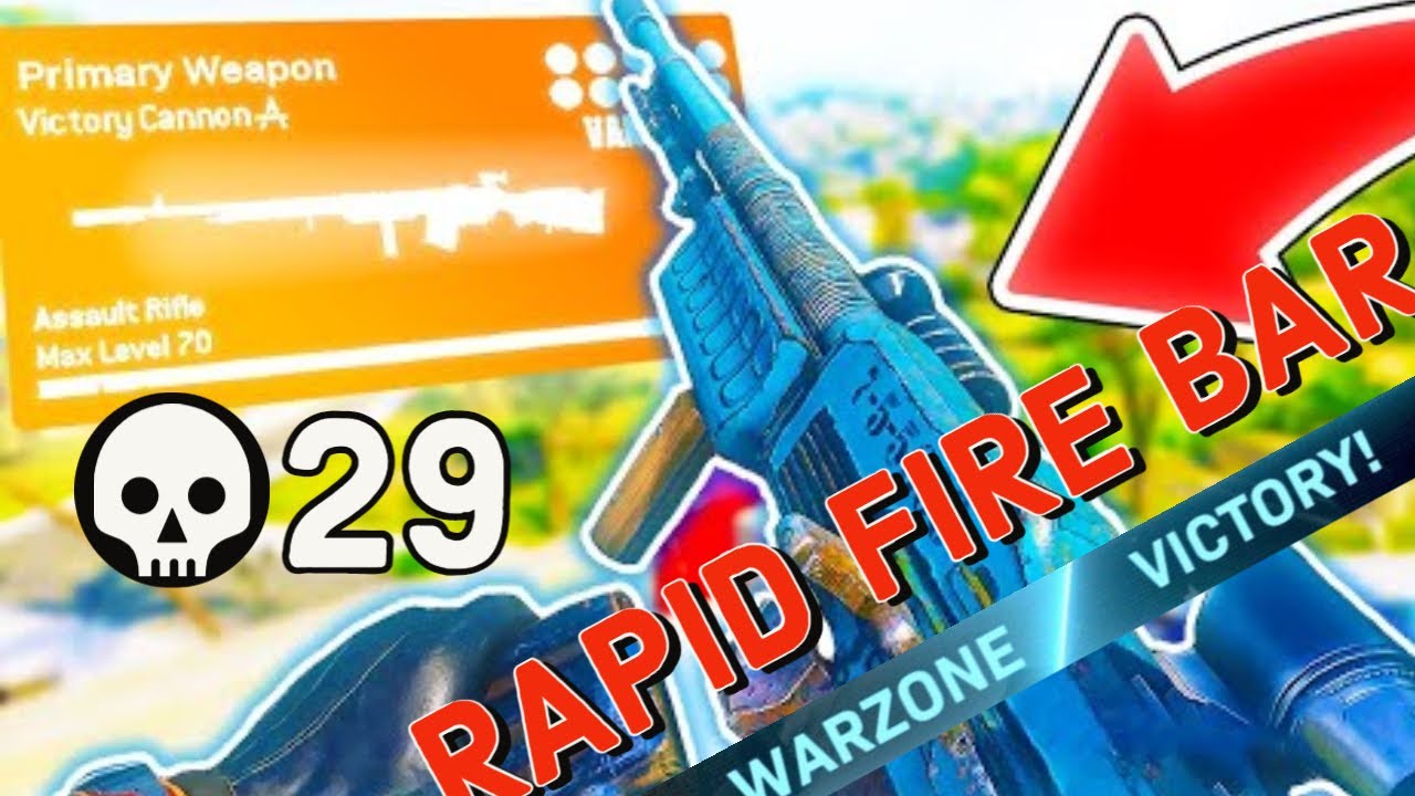 *NEW META* RAPID FIRE BAR IS BROKEN IN WARZONE (Best Bar Loadout ...