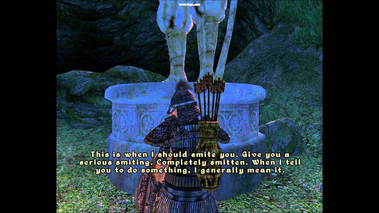 Lord Sheogorath - Quotes - Does my champion summon me? (Old) - YouTube